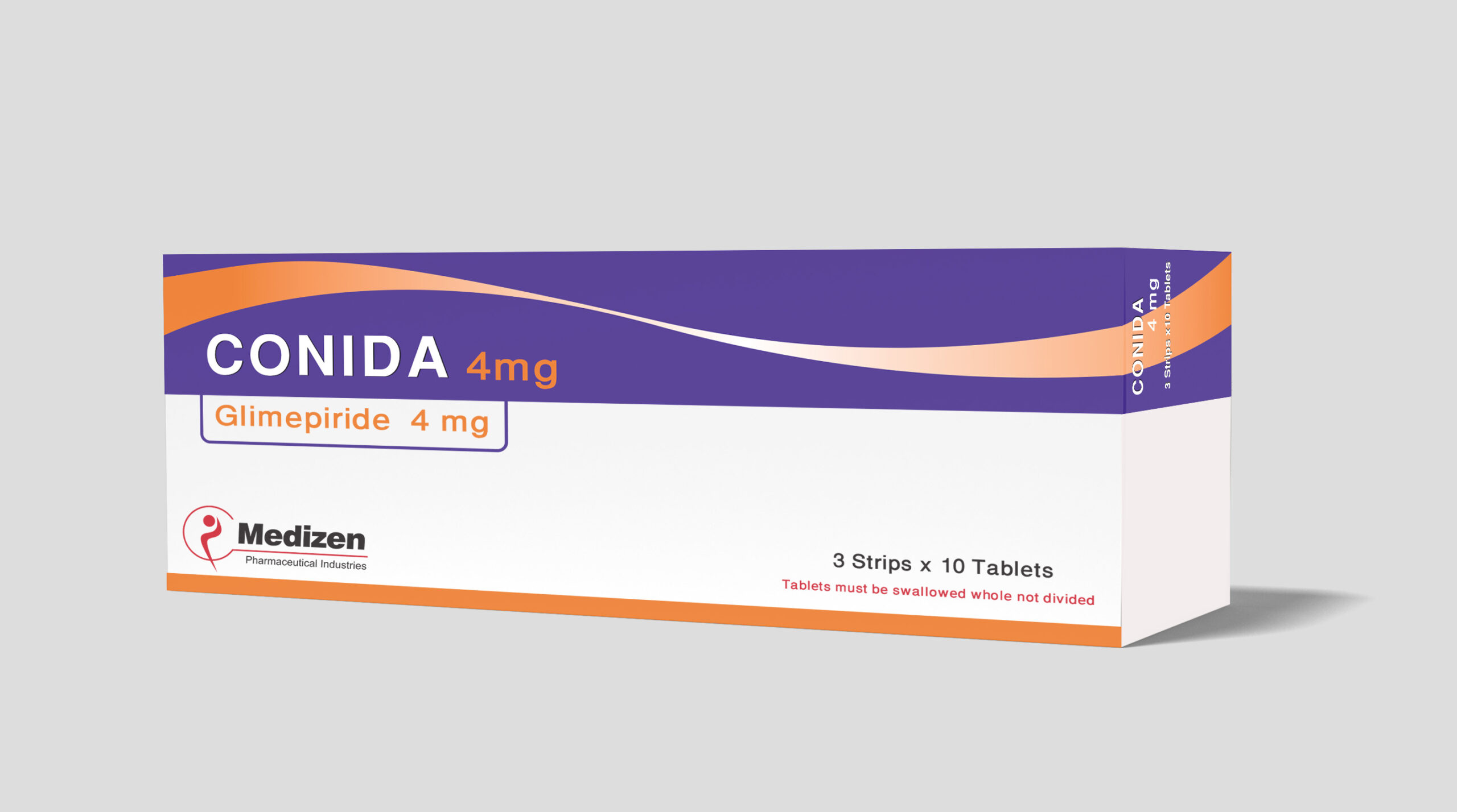 Conida 4 mg Tablets – Medizen Egypt