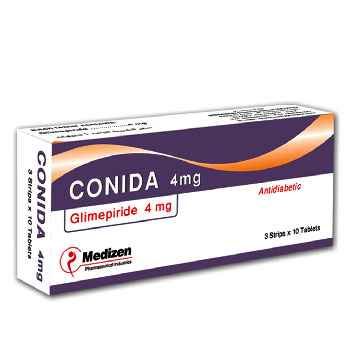 Conida 4 mg Tablets – Medizen Egypt