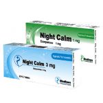 Night Calm 1 mg & 3 mg Tablets – Medizen Egypt