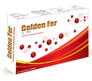 Golden Fer 100 MG capsules – Medizen Egypt