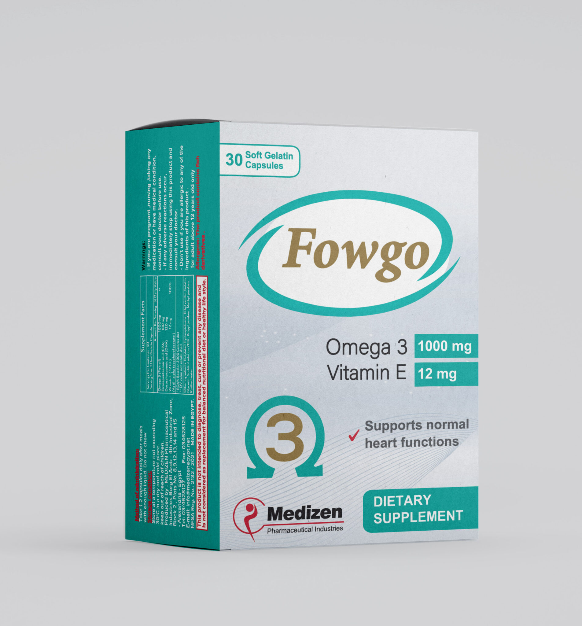 FOWGO SG Capsules – Medizen Egypt