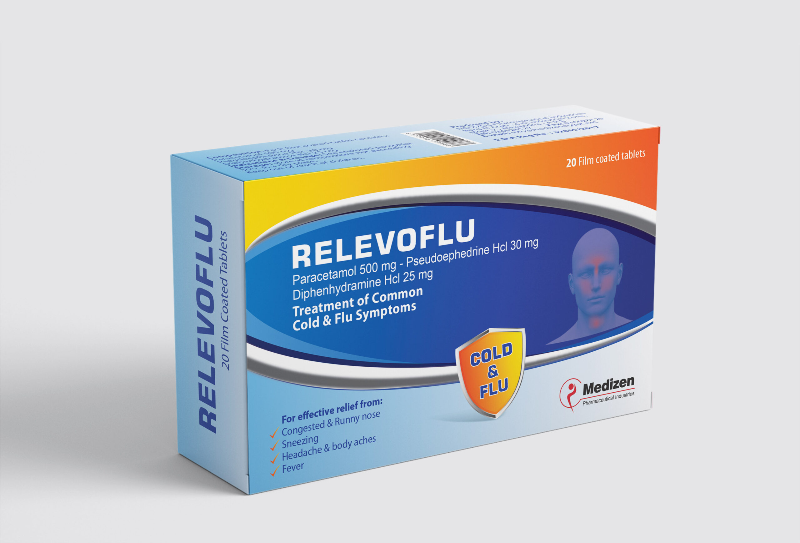 Relievo Flu Tablets – Medizen Egypt